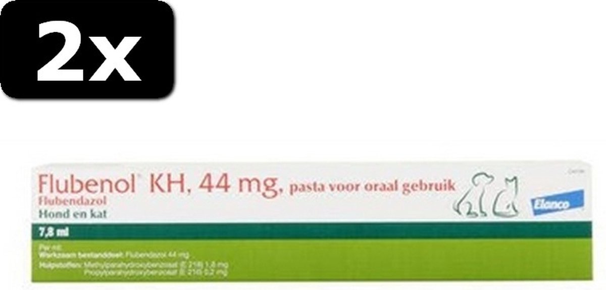 2x # - FLUBENOL KH 7,5ML HOND/KAT | bol.com