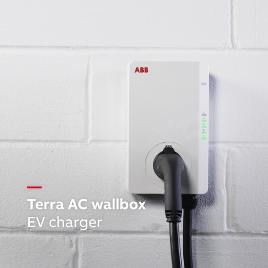 ABB Terra Wallbox | 11 KW | 5 meter kabel | RFID Kaart lezer | App | bol