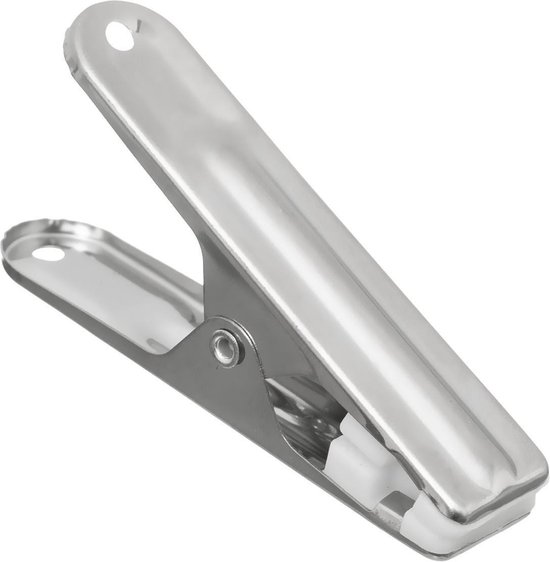 5Five wasknijpers - 32x stuks - van RVS - Was ophangen - Was knijpers ...