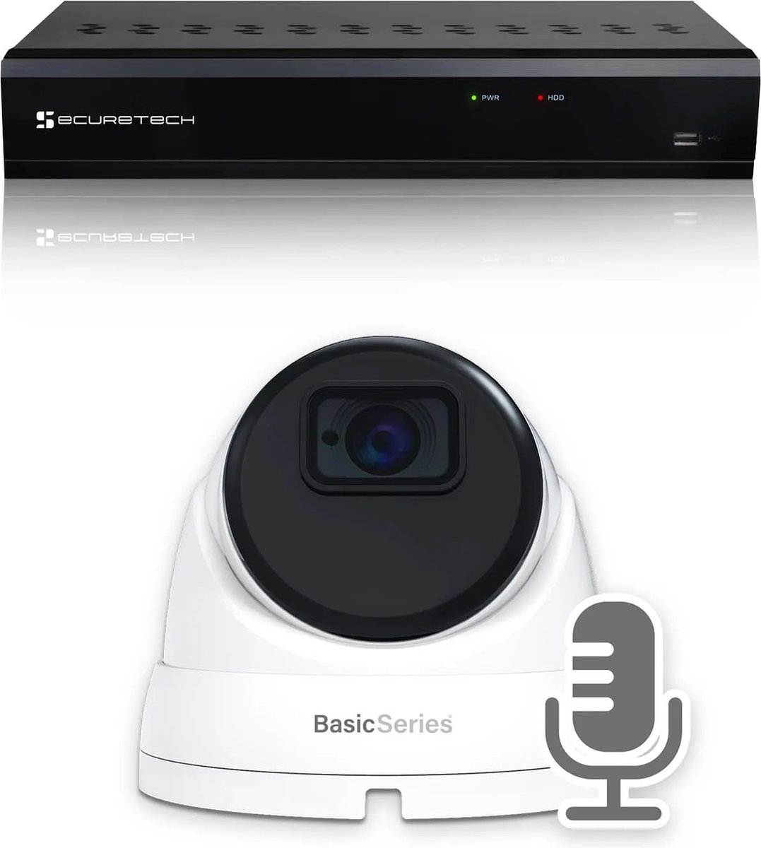 Securetech complete camerasysteem - met 1 beveiligingscamera voor ...
