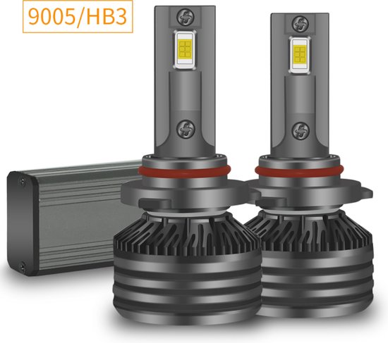 HB3 9005 LED lamp (set 2 stuks) Pro Active | CANbus EMC CHip 30000 ...