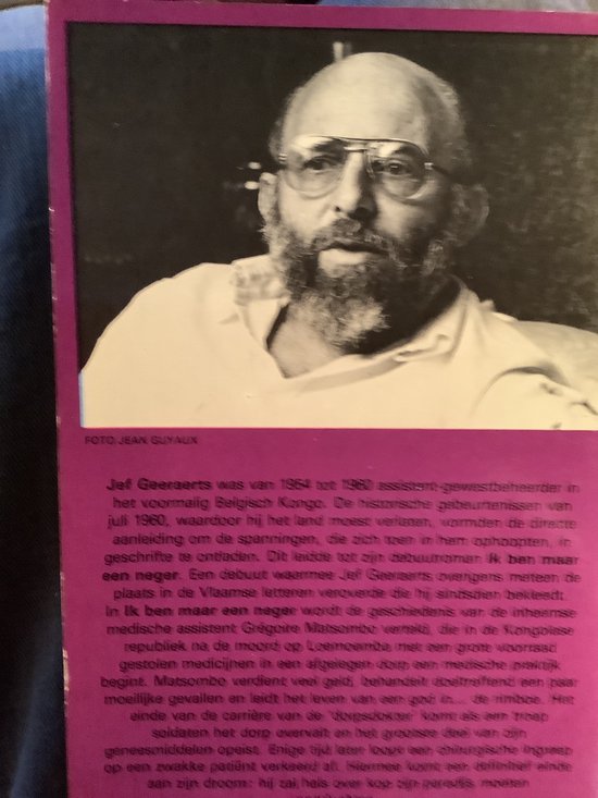 Ik ben maar een neger, Jef Geeraerts | 9789022307960 | Boeken | bol