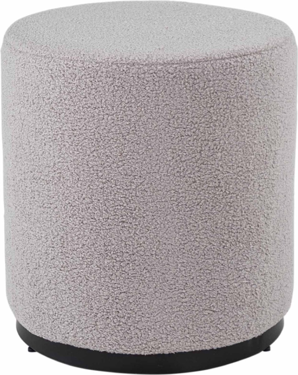 Kick Poef Teddy - Grijs | bol.com