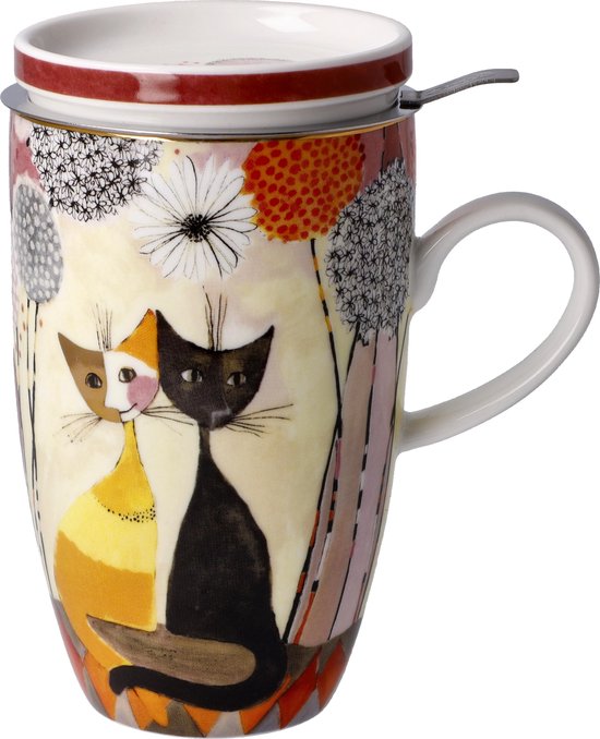 Goebel - Rosina Wachtmeister | Thee Mok Soffioni | Beker - porselein ...