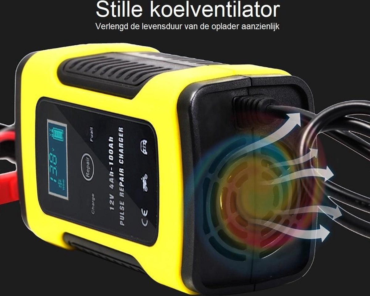 Acculader - Druppellader - Acculader voor Auto Motor Scooter Boot ...