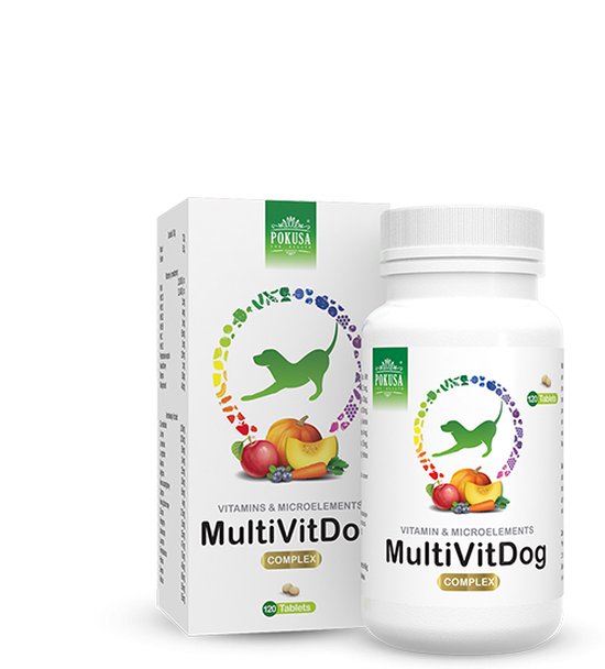 POKUSA Greenline MultiVit hond - vitaminen voor honden | bol