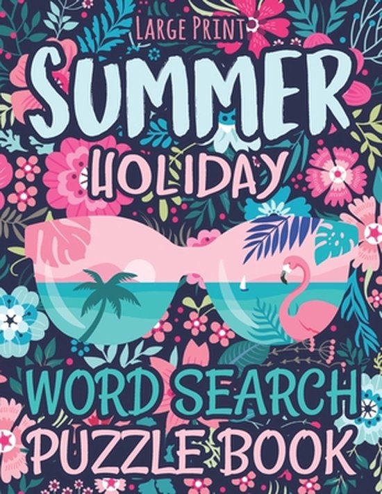 Large Print Summer Holiday Word Search Puzzle Book, David B Williams ...