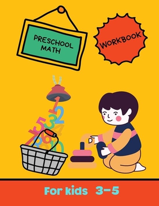Preschool math workbook for kids ages 3-5: Number Tracing Book for ...