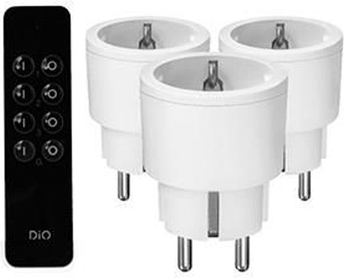 Chacon DiO v2.0 Basisset draadloos schakelstekker 3x ontvangers ...