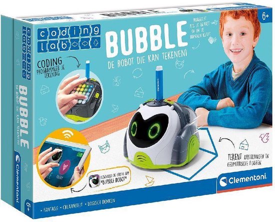 Clementoni Coding Lab Bubble Robot | bol.com