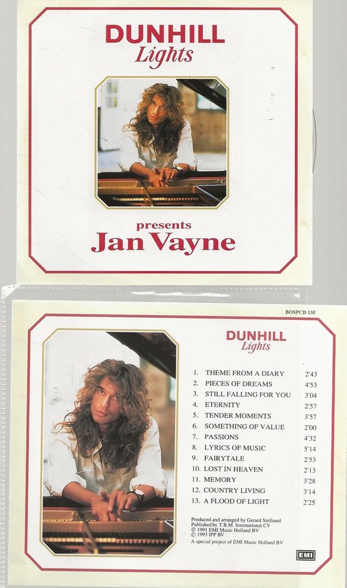 JAN VAYNE - DUNHILL LIGHTS, Jan Vayne | CD (album) | Muziek | bol