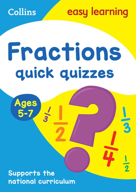 Fractions Quick Quizzes Ages 5-7 | 9780008212506 | Collins Easy ...