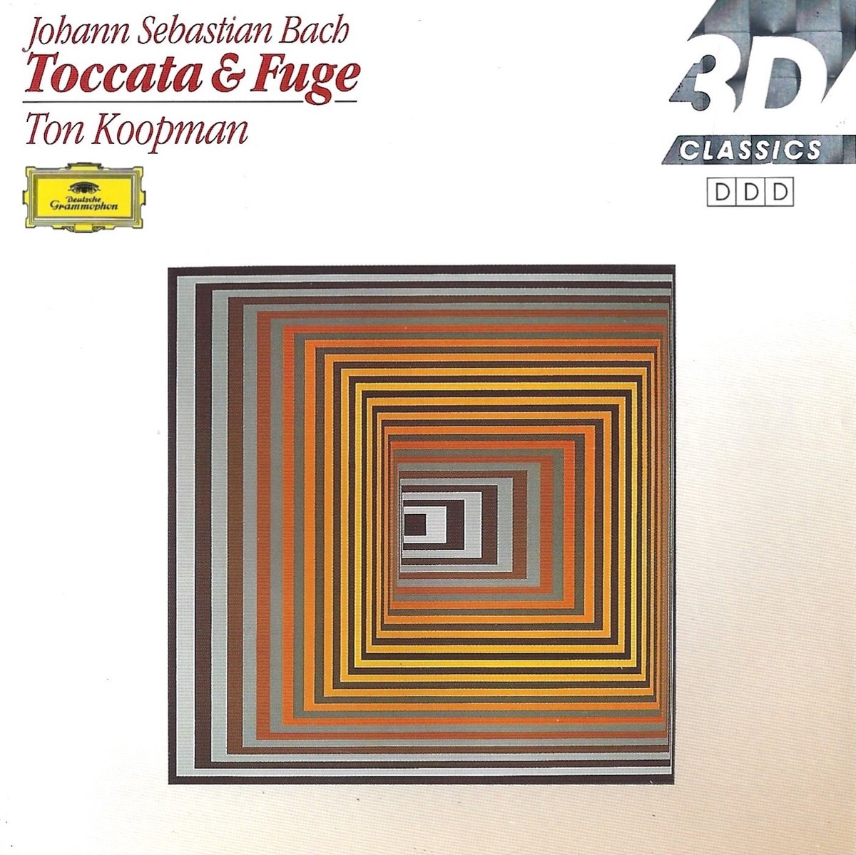 Bach: Toccata & Fugue in d, etc / Ton Koopman, Johann Sebastian Bach ...