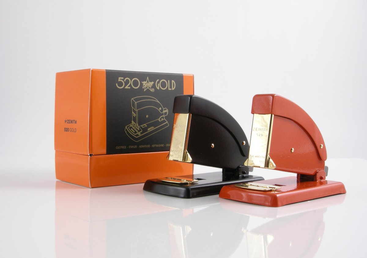 Zenith 520 - Nietmachine - Zwart - Goud | bol.com