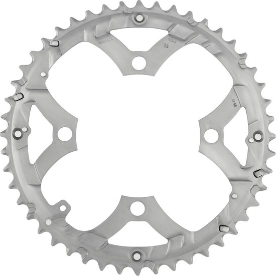 Kettingblad 44T Shimano Deore FC-M590 kettingrand - zilver | bol