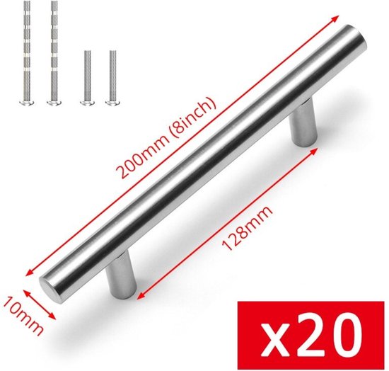 Pico NL® Handvatten voor Kastjes Set van 20 stuks - Handgreep ...