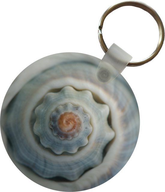 Sleutelhanger - Schelp - Spiraal - Zee - Plastic - Rond ...