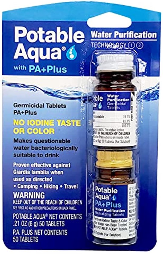 Happygetfit - Aqua Water behandeling, Voor Gezuiverd Drinkwater, 50 ...