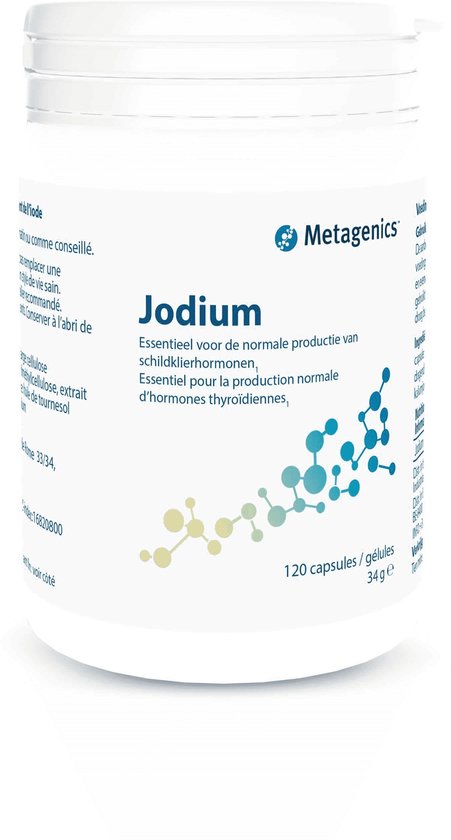 Metagenics Jodium Capsules - jodium tabletten - jodium - tabletten ...
