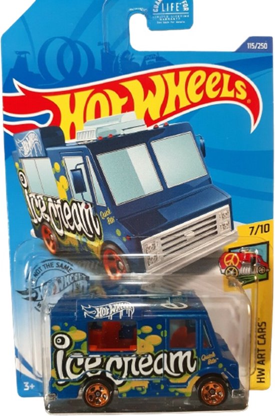 Hot Wheels Quick Bite - Schaal 1:64 - Blauw - Die Cast 7 cm | bol.com