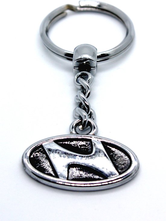 Hyundai Sleutelhanger Metalen | Hyundai Logo | Keychain Hyundai | bol.com