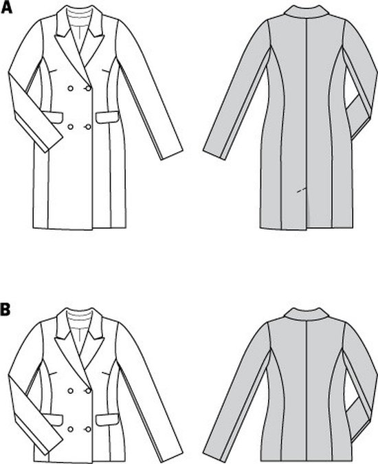 6078 Burda Naaipatroon - Jurk en colbert | bol