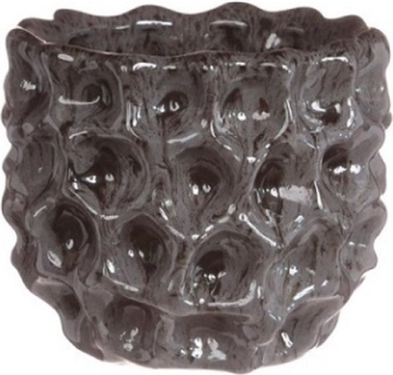 Ideas4seasons Bloempot Dented D.15/H.13,5 Prachtige pot voor uw ...