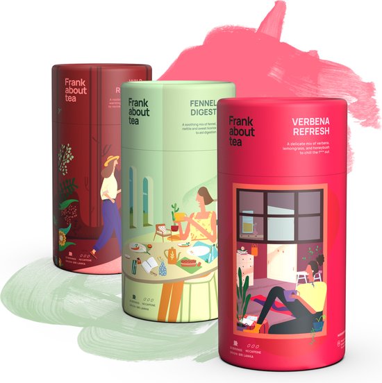 Frank about tea Cafeïnevrije Bundel 3 smaken | bol.com