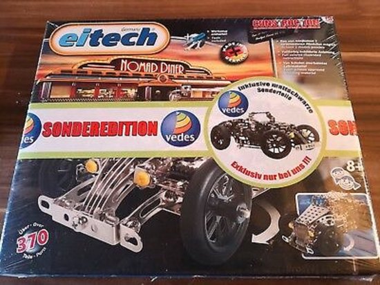Eitech Construction C14 metalen bouwset *OVP* auto 370 onderdelen ...