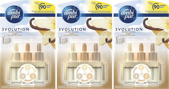 Ambi Pur 3Volution - 3 x 20 ml - Elektrische Luchtverfrisser Startset | bol