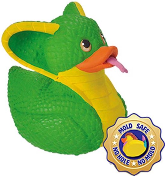 Wild Republic Badeend Slang Junior 10 Cm Groen/geel | bol