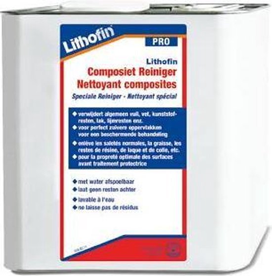 Lithofin PRO - Composietreiniger - 2,5L | bol