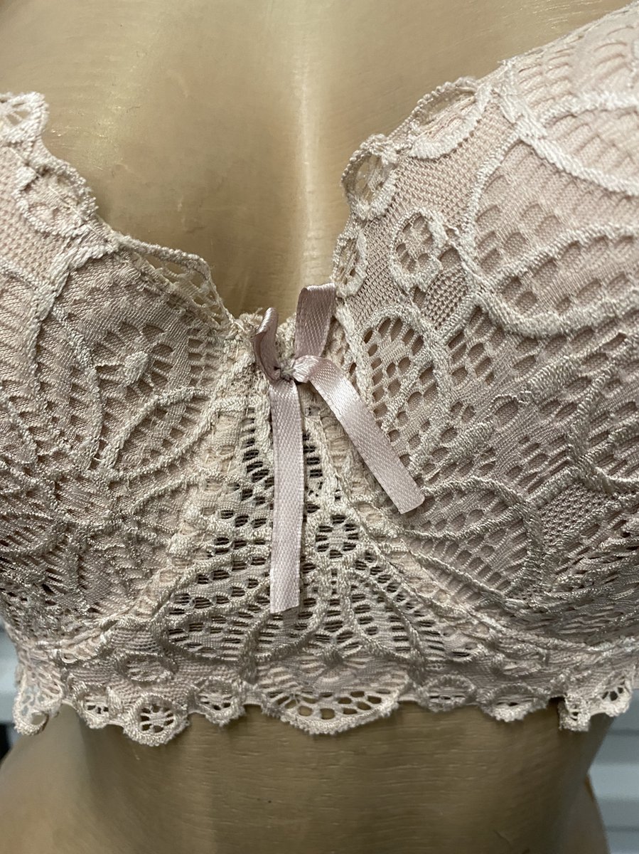 Dames bh met kant 95D beige | bol.com