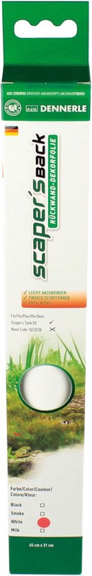 Dennerle Scapers Back White | bol