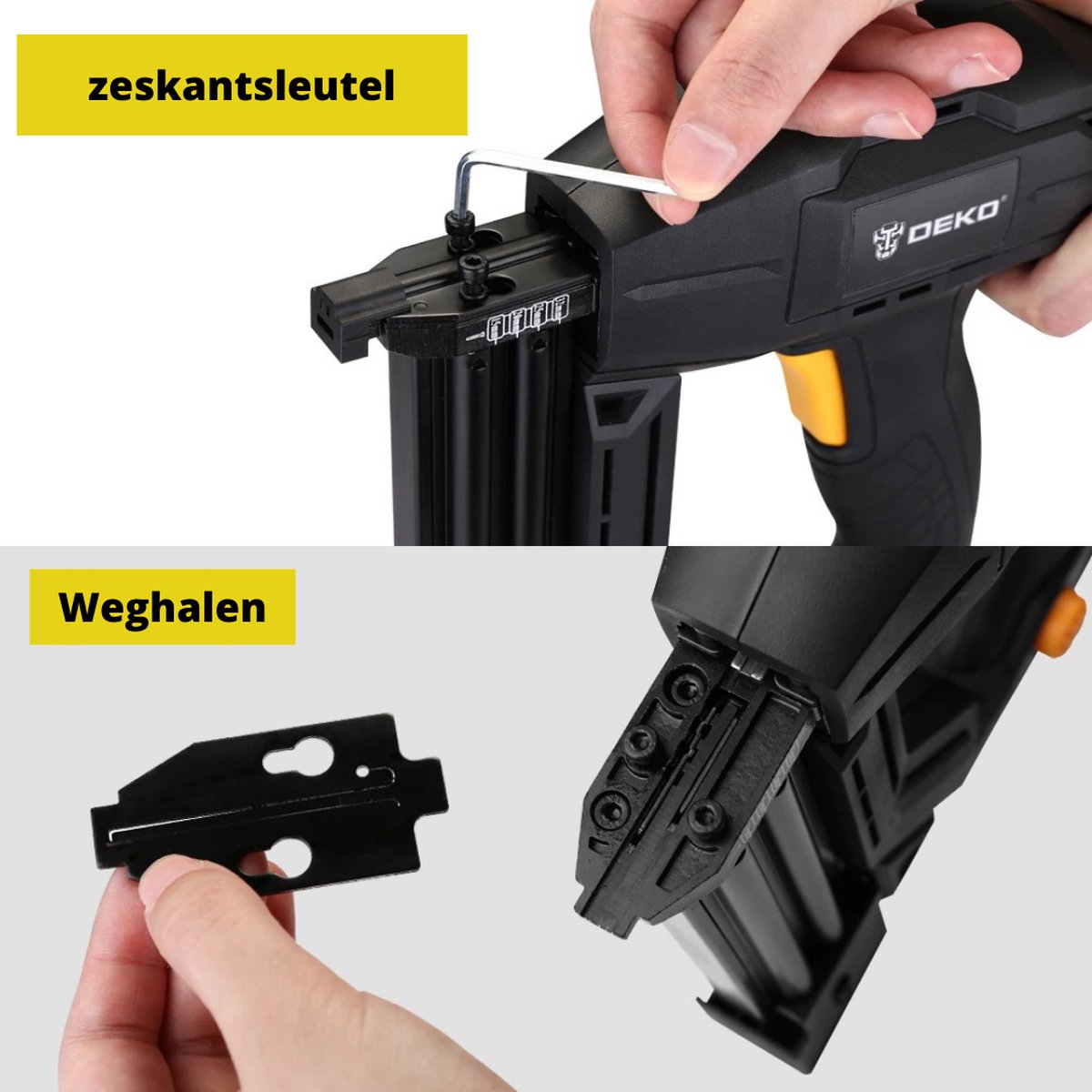 PiProducts Nietpistool - Nietmachine - Handnieter - Elektrische Tacker ...