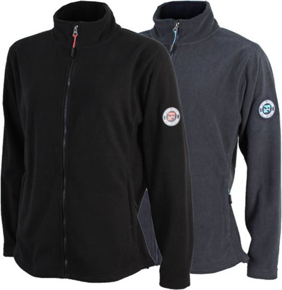 2-Pack Campri polar fleece vest - Vest - Dames - Maat XL - Zwart&Navy | bol