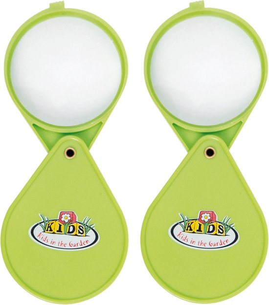 Vergrootglas voor kinderen - Set van 2x stuks - loep inklapbaar - 6 x ...