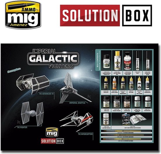 Mig - Imperial Galactic Fighters Solution Box - Mig7720 - modelbouwsets ...
