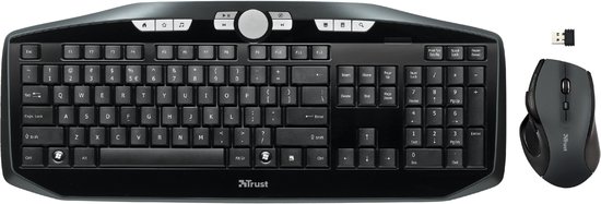 Trust MaxTrack draadloos toetsenbord en muis - Azerty | bol.com