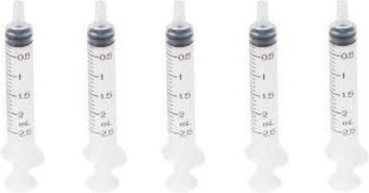 Terumo - Spuit Zonder Naald - Doseerspuit - Maat aanduiding - Spuiten ...