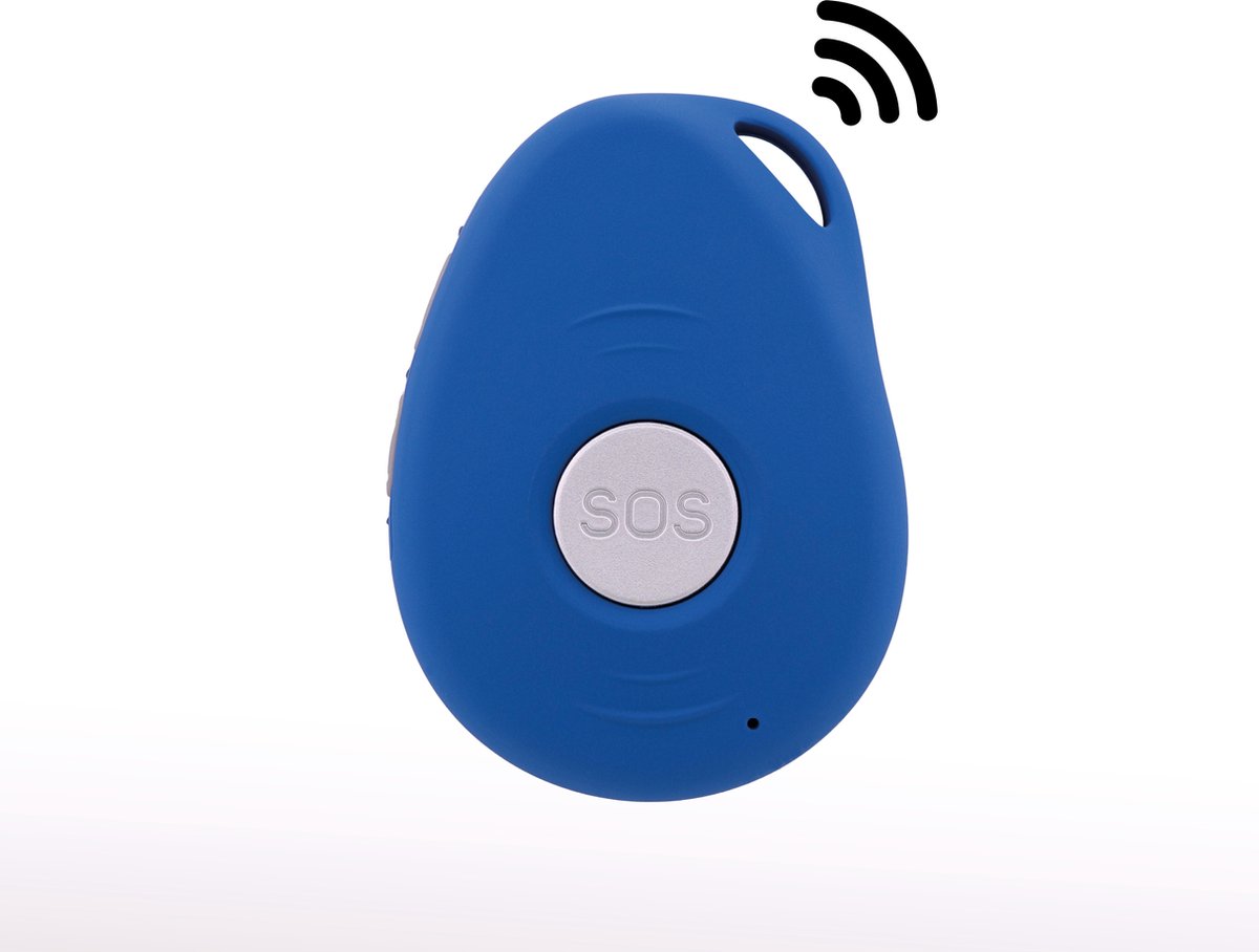 Wuzzi Alert Pebbles blauw - Persoonlijk alarm voor binnen en buiten ...