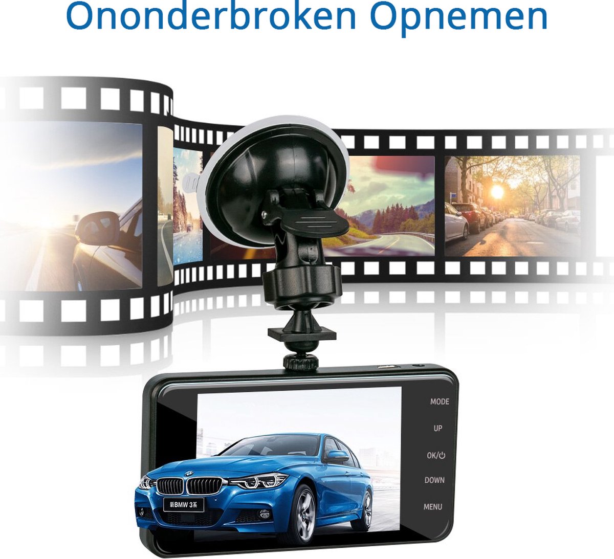Auto Dashcam – 1080P Dashboard Camera – Camera voor in de auto – Full ...