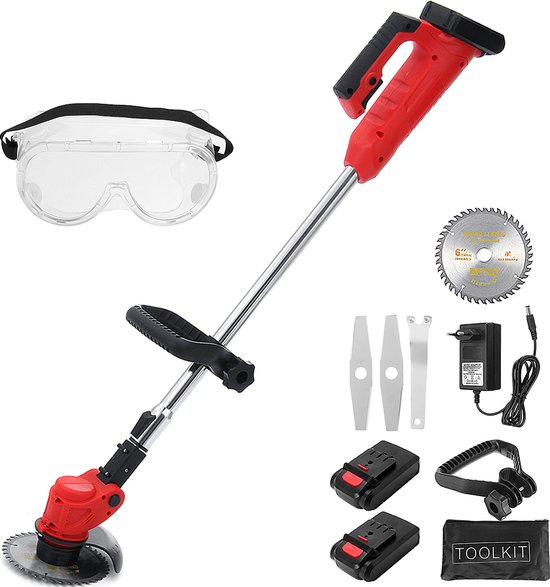 DrillPro Grastrimmer-Oplaadbare Draadloze Elektrisch... | bol.com