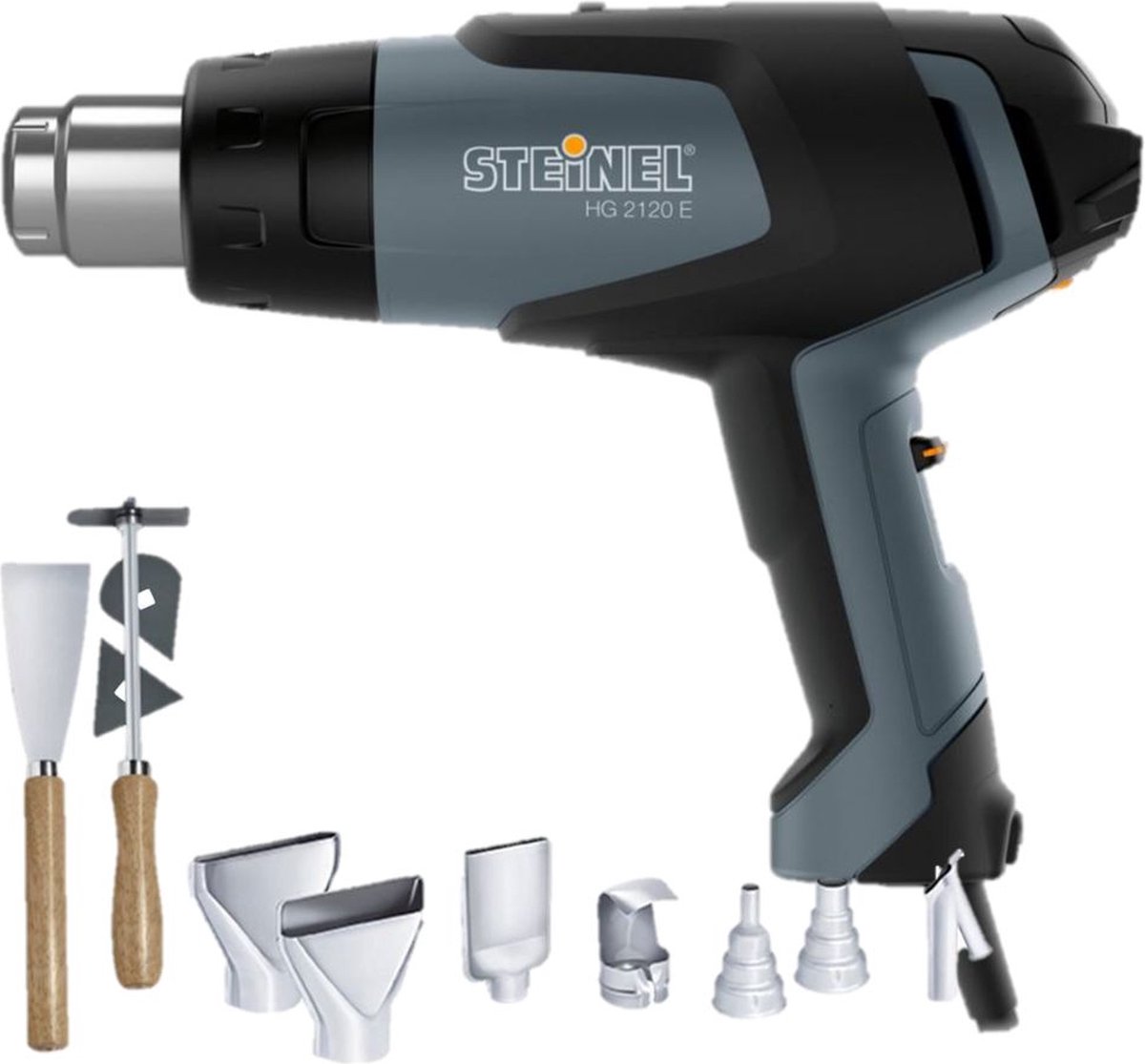 Steinel HG2120E Heteluchtpistool - 2200W - Incl. 12 mond- en ...