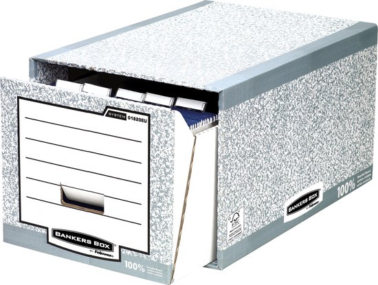Bankers Box sorteerbakken System A4 archieflade 31 x 39 x 57 cm | bol.com