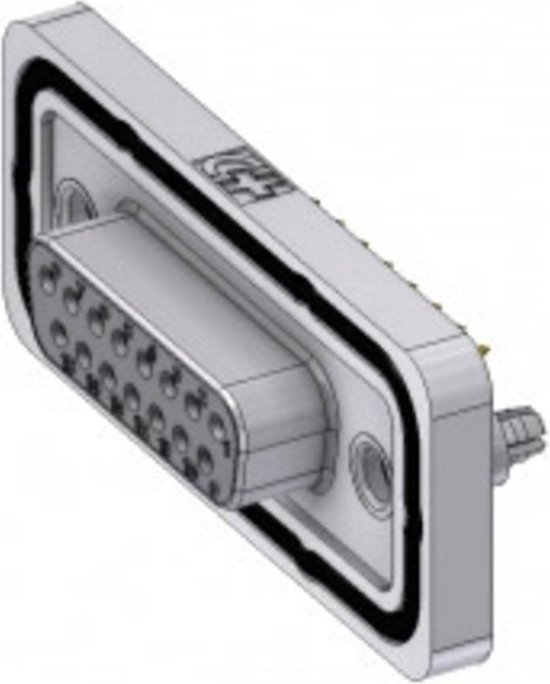 Deltron Connectors DTSWM15SY/2M86UN D-sub bus 180 ° Aantal polen: 15 Solderen, Pinnen... | bol.com