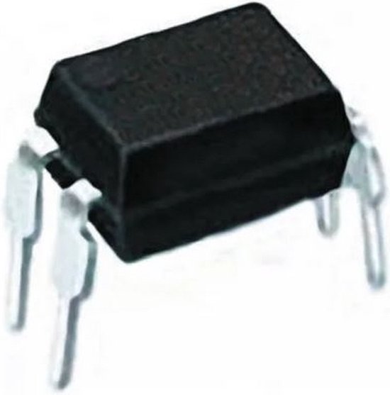 LTV817A, Enkele optocoupler, 5kV, 35V, 50mA, 50-600%, DIP-4, 10 stuks | bol