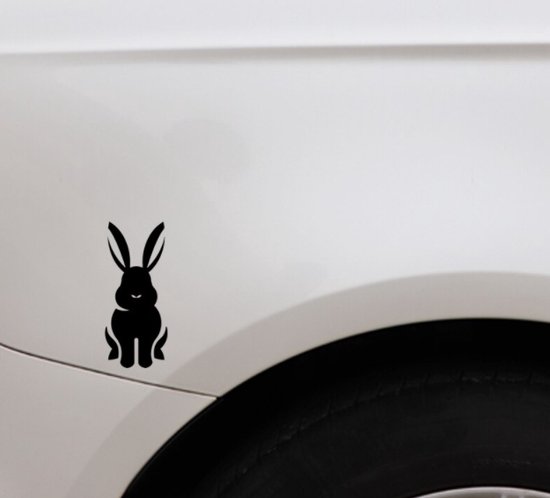 Bunny sticker | Auto - Konijn | bol.com