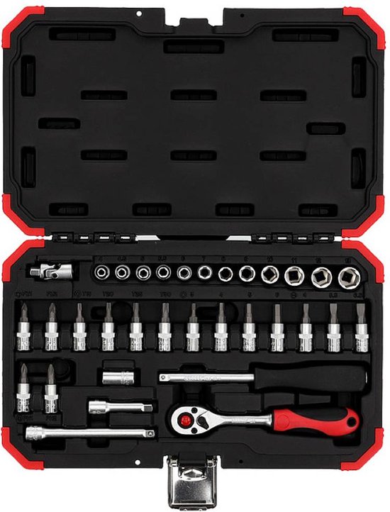Gedore RED R49003033 33-delige Dopsleutel - 1/4'' | bol.com