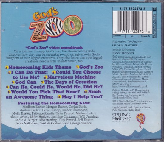 Gods zoo - The Homecoming Kids, The Homecoming Kids | CD (album ...